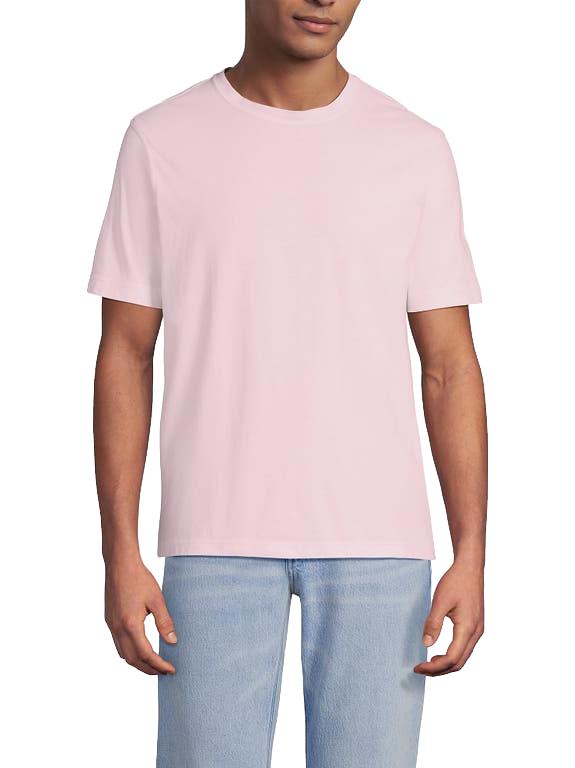 LANDS' END short sleeve cotton supima tee